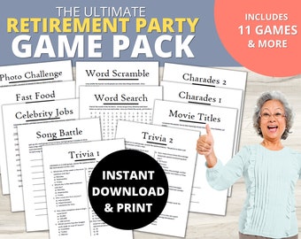 Retirement Trivia Games - Etsy