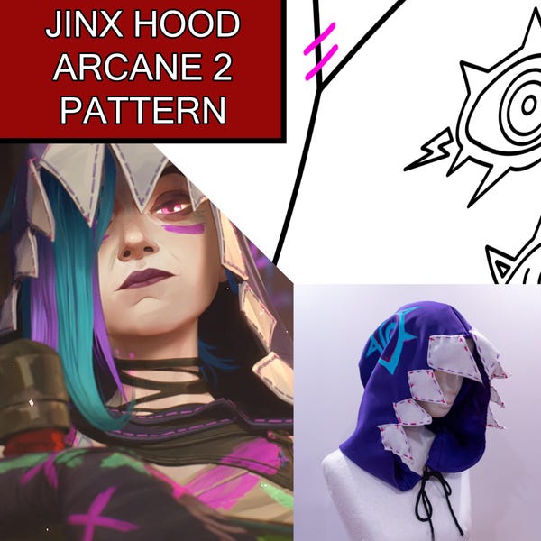 Jinx Shark Hoodie - Etsy
