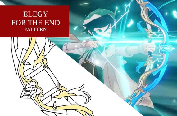 Elegy for the End Pattern Genshin Impact Cosplay | Etsy