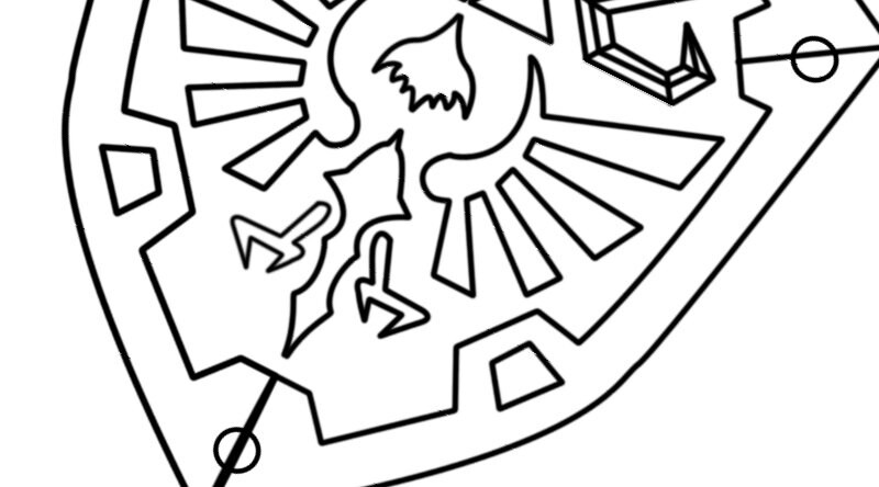 Link Hyrule Shield - Pattern - Zelda - Cosplay - Etsy