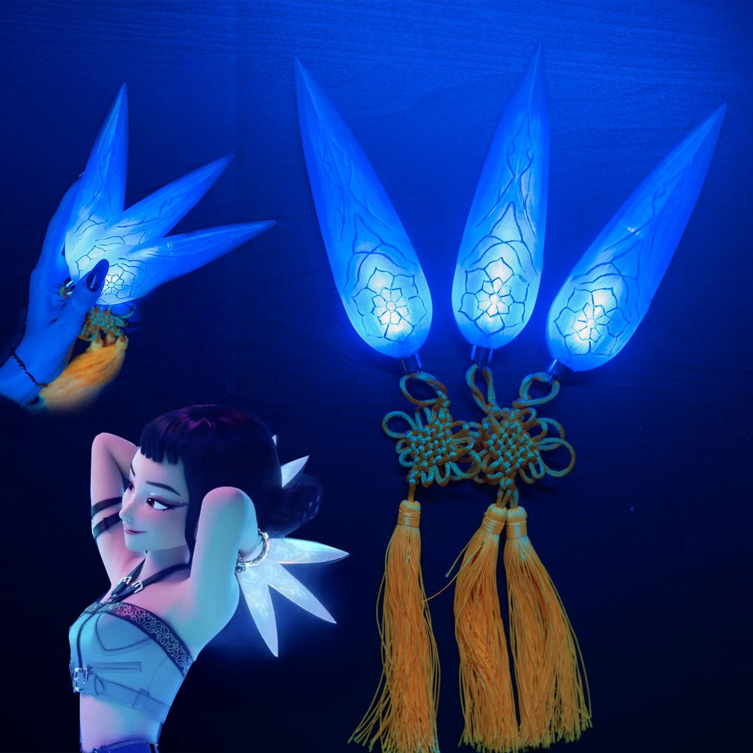 Sztylet Kunai Shin-kal LED Huntrix Zoey – Rekwizyt K-pop Demon Hunters ...