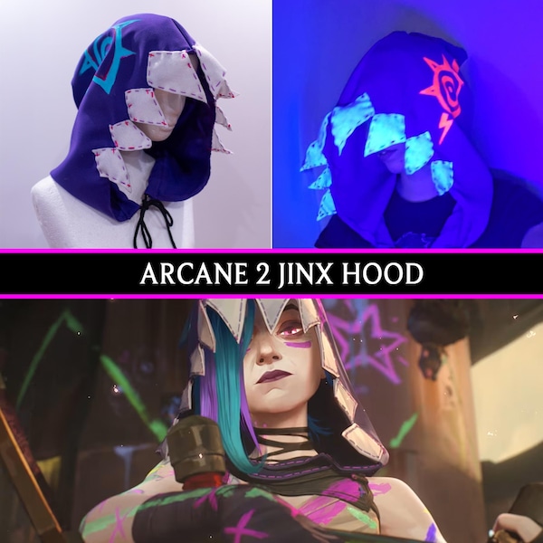 Arcane Jinx Hood Etsy
