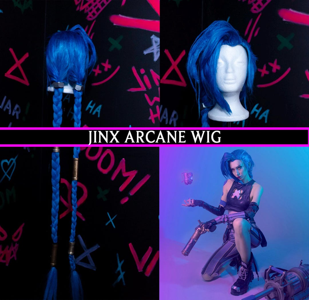 Arcane Wig Jinx - Etsy