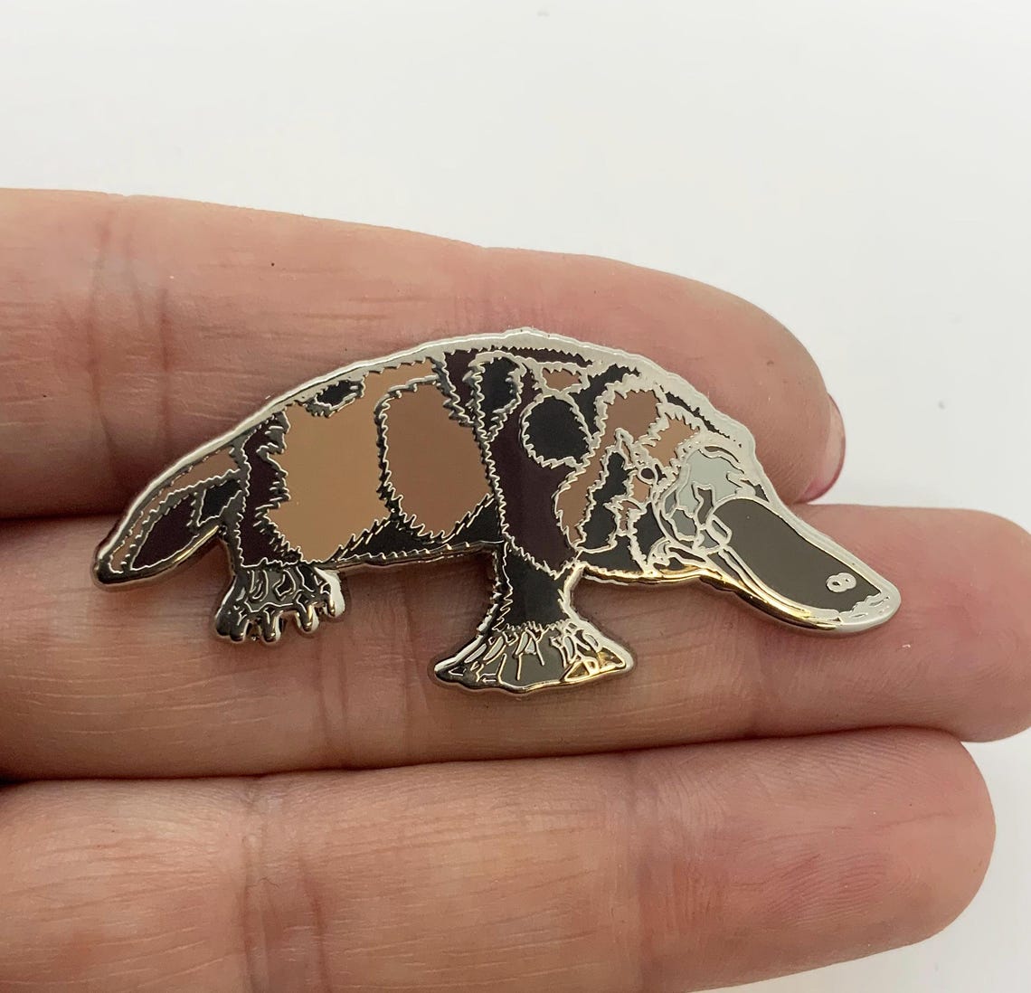 Platypus Enamel Pin: Australian Wildlife Jewelry, Eco-friendly Gift - Etsy