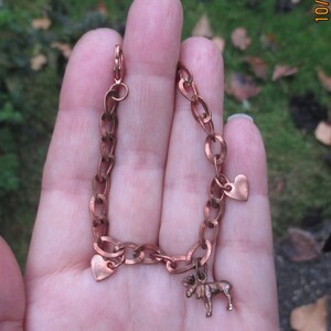 Copper Moose Necklace, Earrings or Bracelet - Etsy