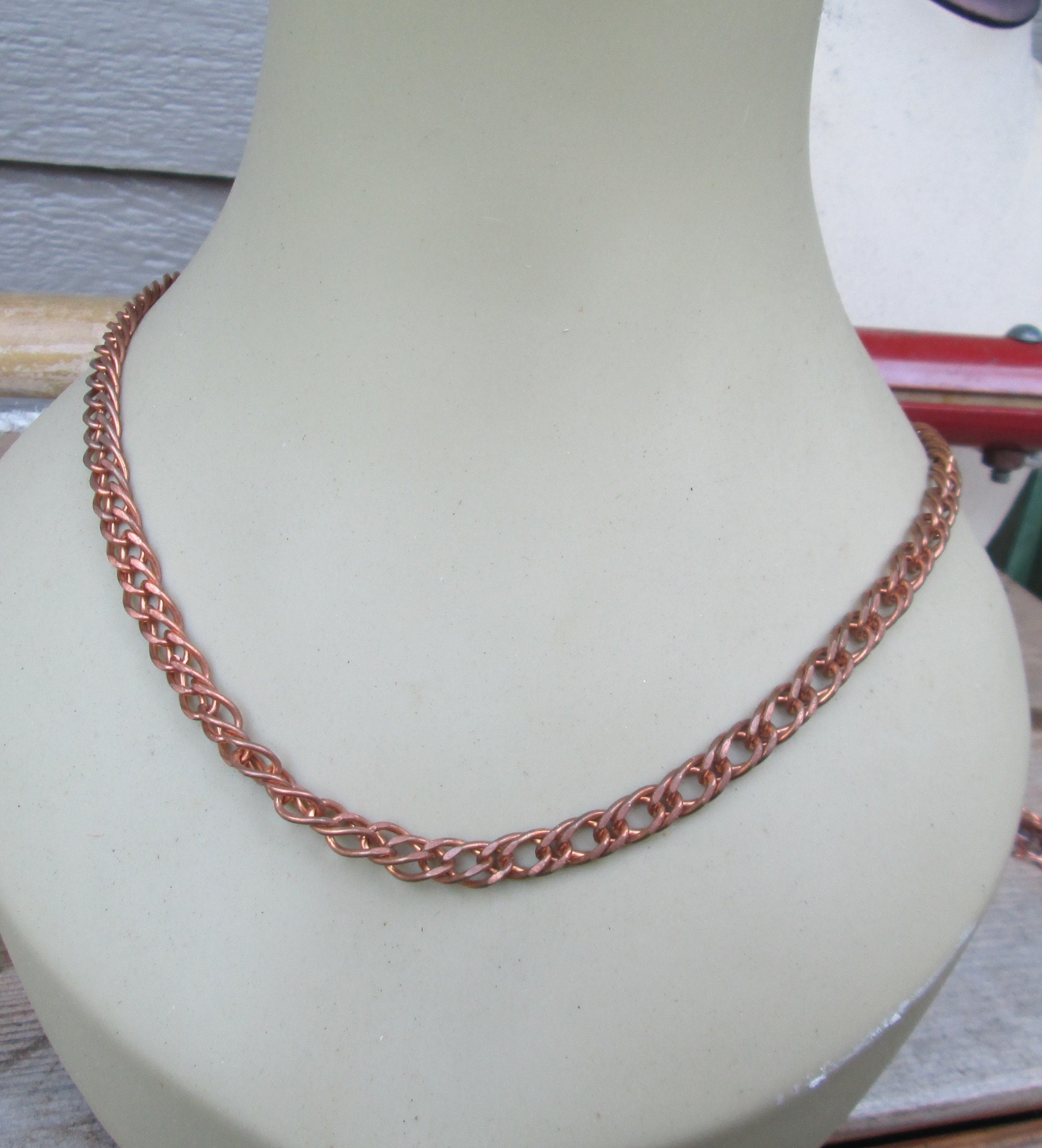 Copper Neck Chain or Bracelet - Etsy UK