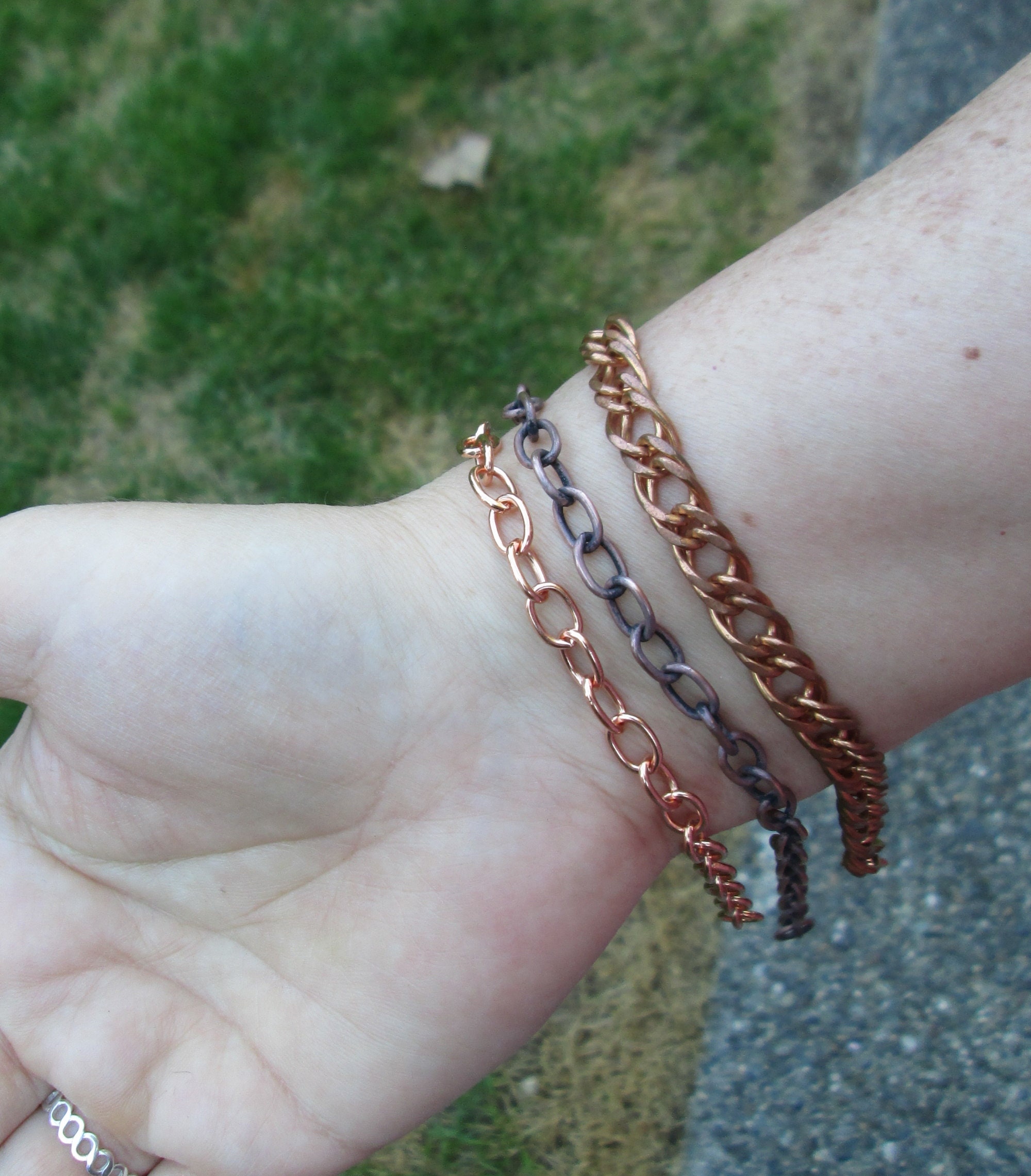 Copper Neck Chain or Bracelet | Etsy
