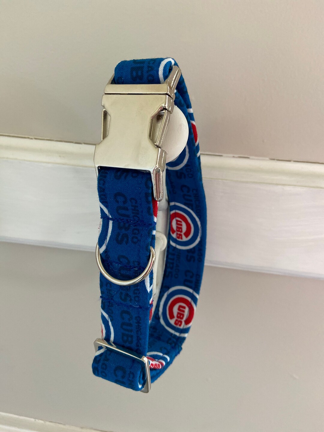 Chicago Cubs Dog Collar, Cubs, Baseball Dog Collar, Fashion Dog Collar ...
