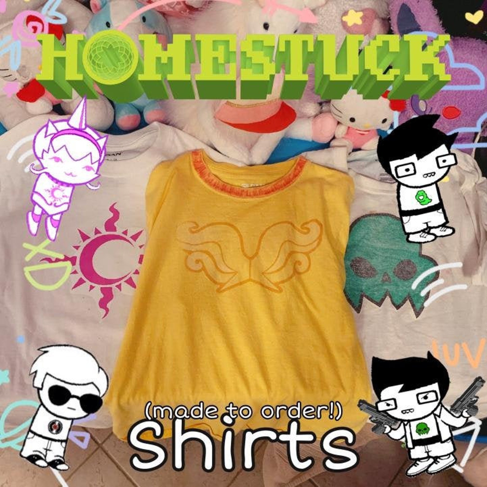 Homestuck Character T-Shirts | Etsy