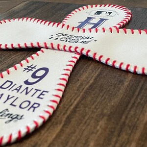 Handmade Baseball Cross Sign - Etsy