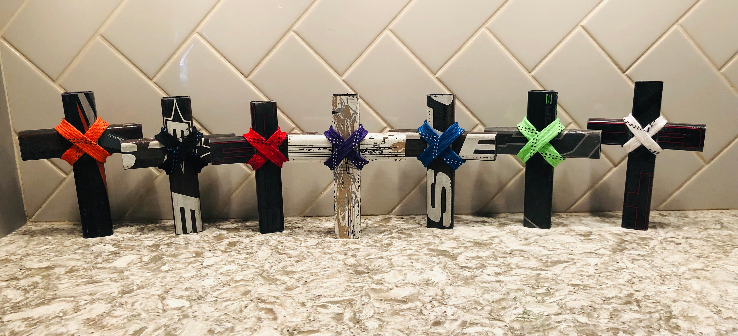 Handmade Hockey Stick Cross - Etsy