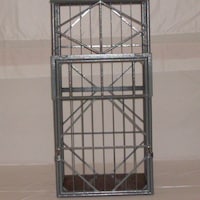 Powder Coated Steel Upright Stand up Jail Cell Slave Cage - BDSM ...