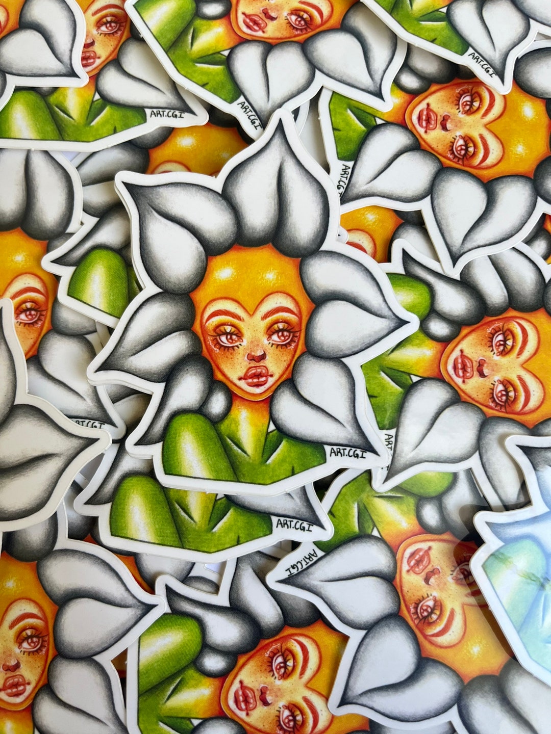 Flower Babe | Vinyl Sticker - Etsy
