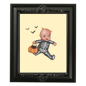 Spooky Kewpie Print - Etsy