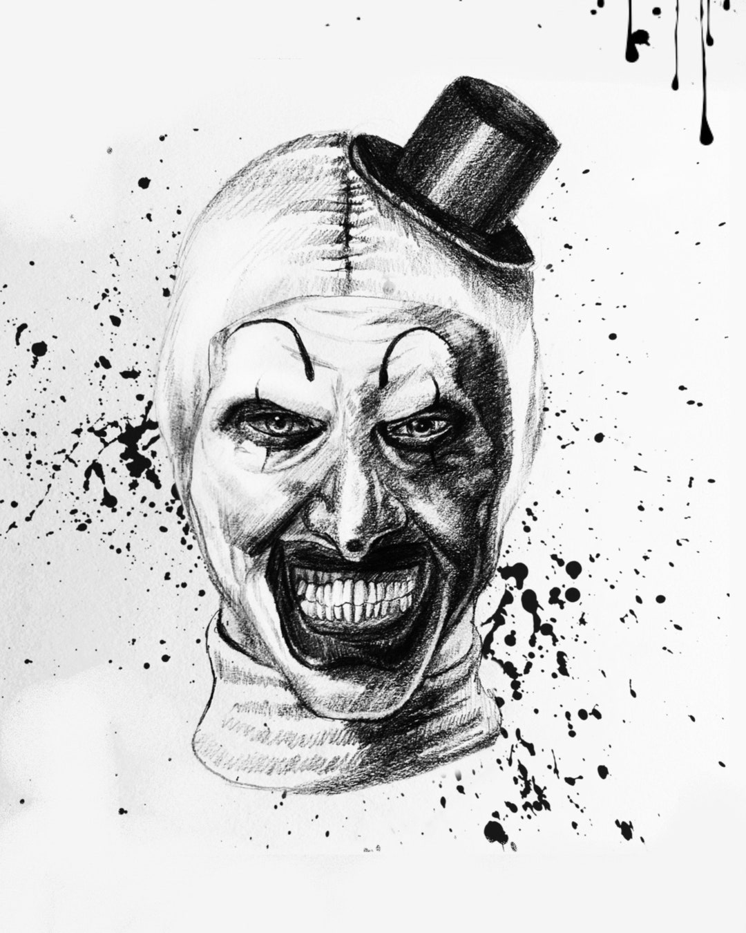 Art the Clown Print - Etsy