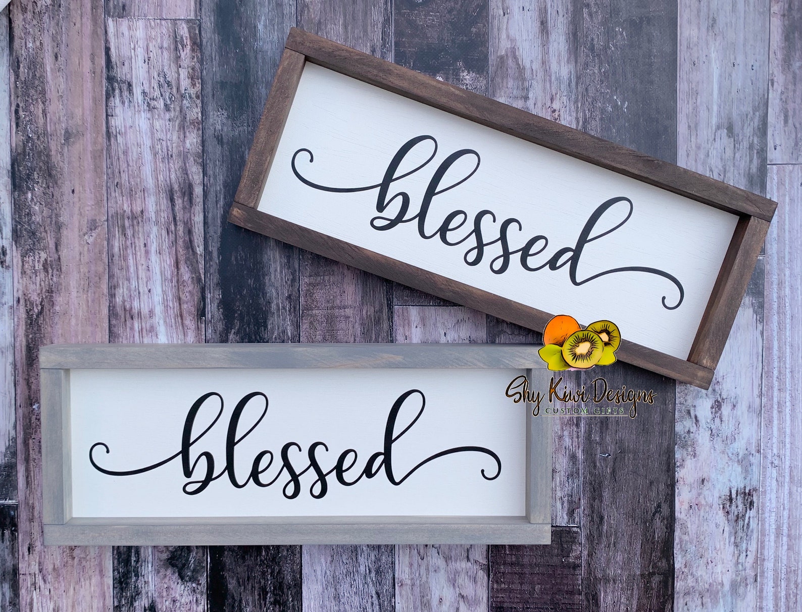 Blessed Farmhouse Decor Wall Decor Wall Art Home Decor | Etsy
