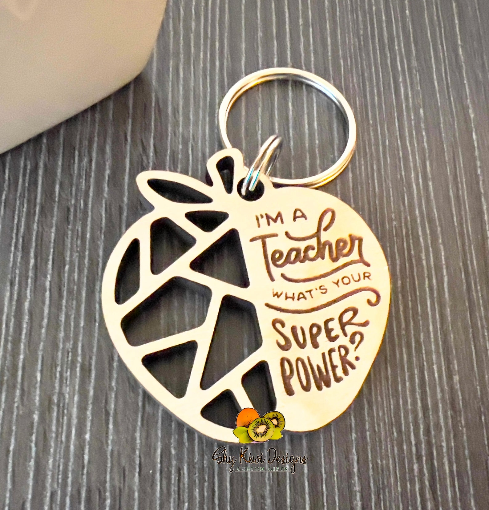 Teacher Keychain Teacher Gift Teacher Appreciation Gift - Etsy