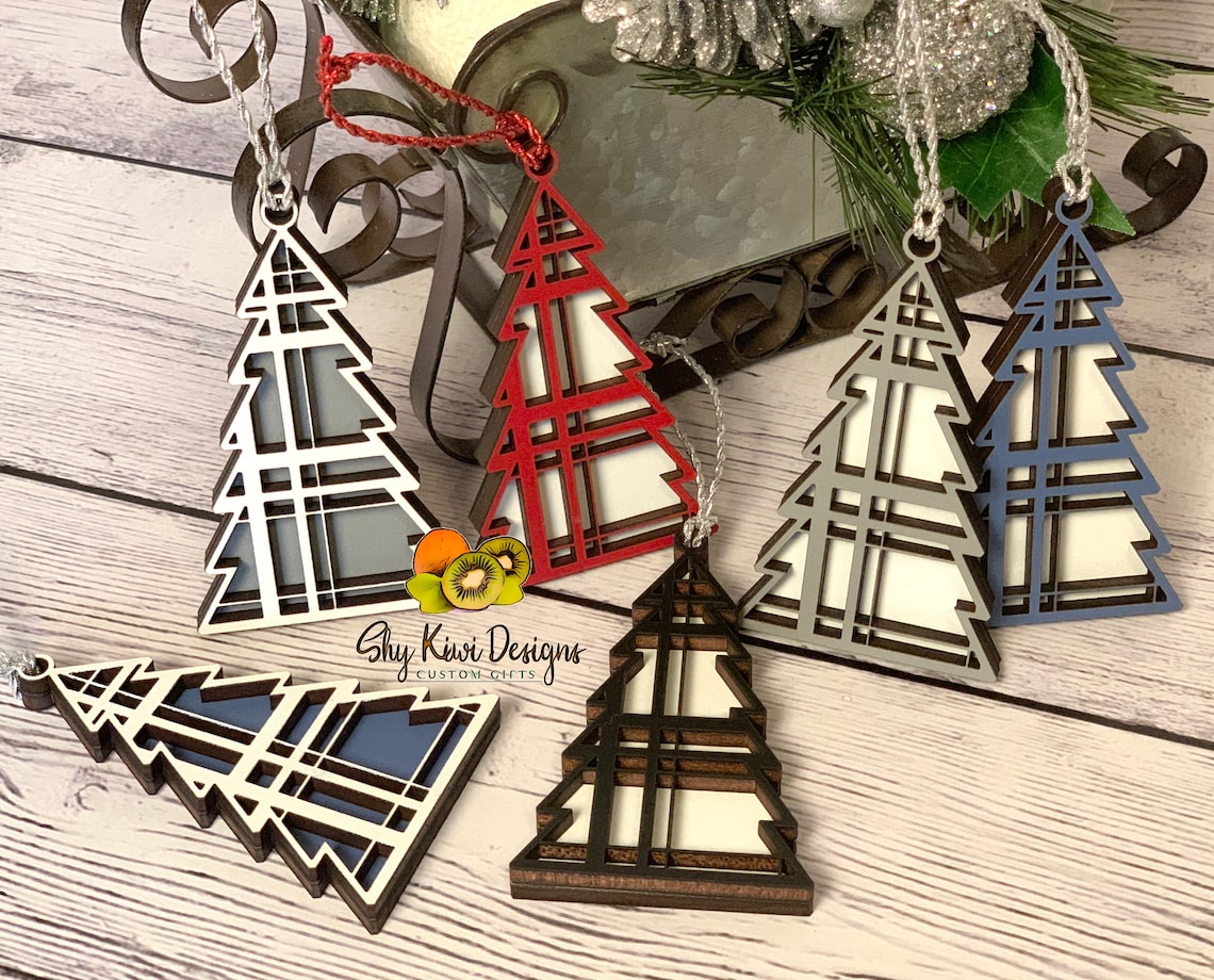 Christmas Tree Ornaments - Etsy