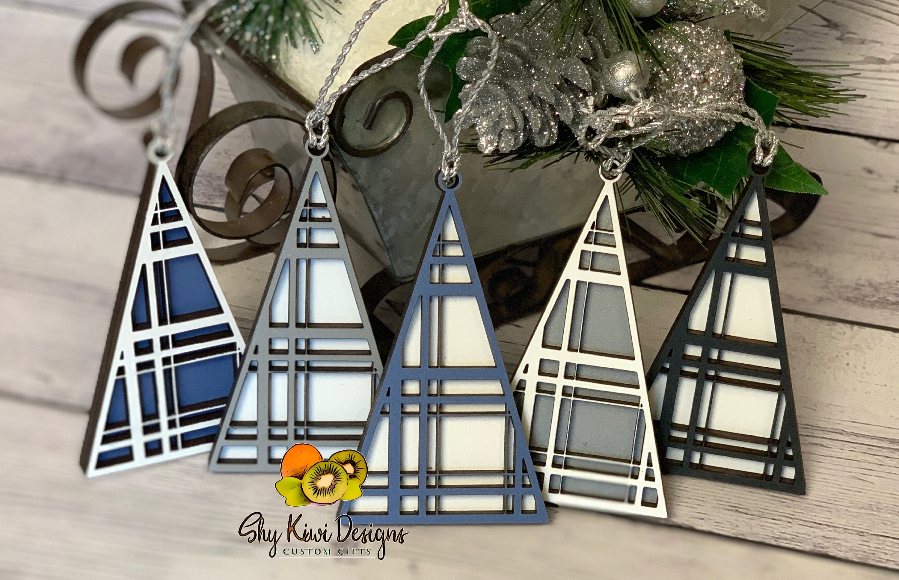 Christmas Tree Ornaments - Etsy