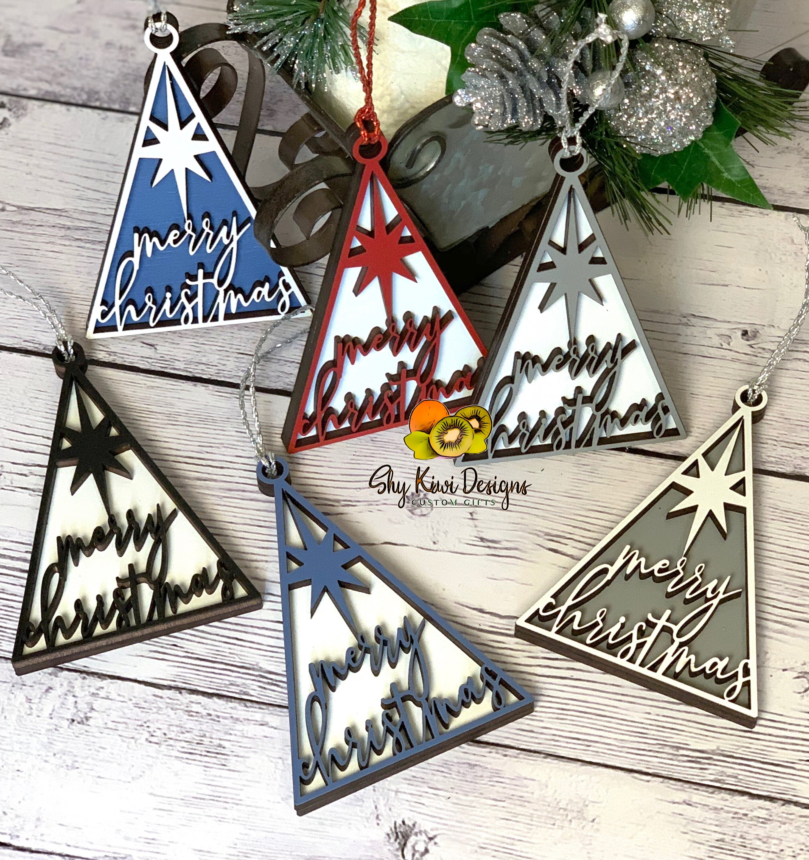 Christmas Tree Ornaments - Etsy