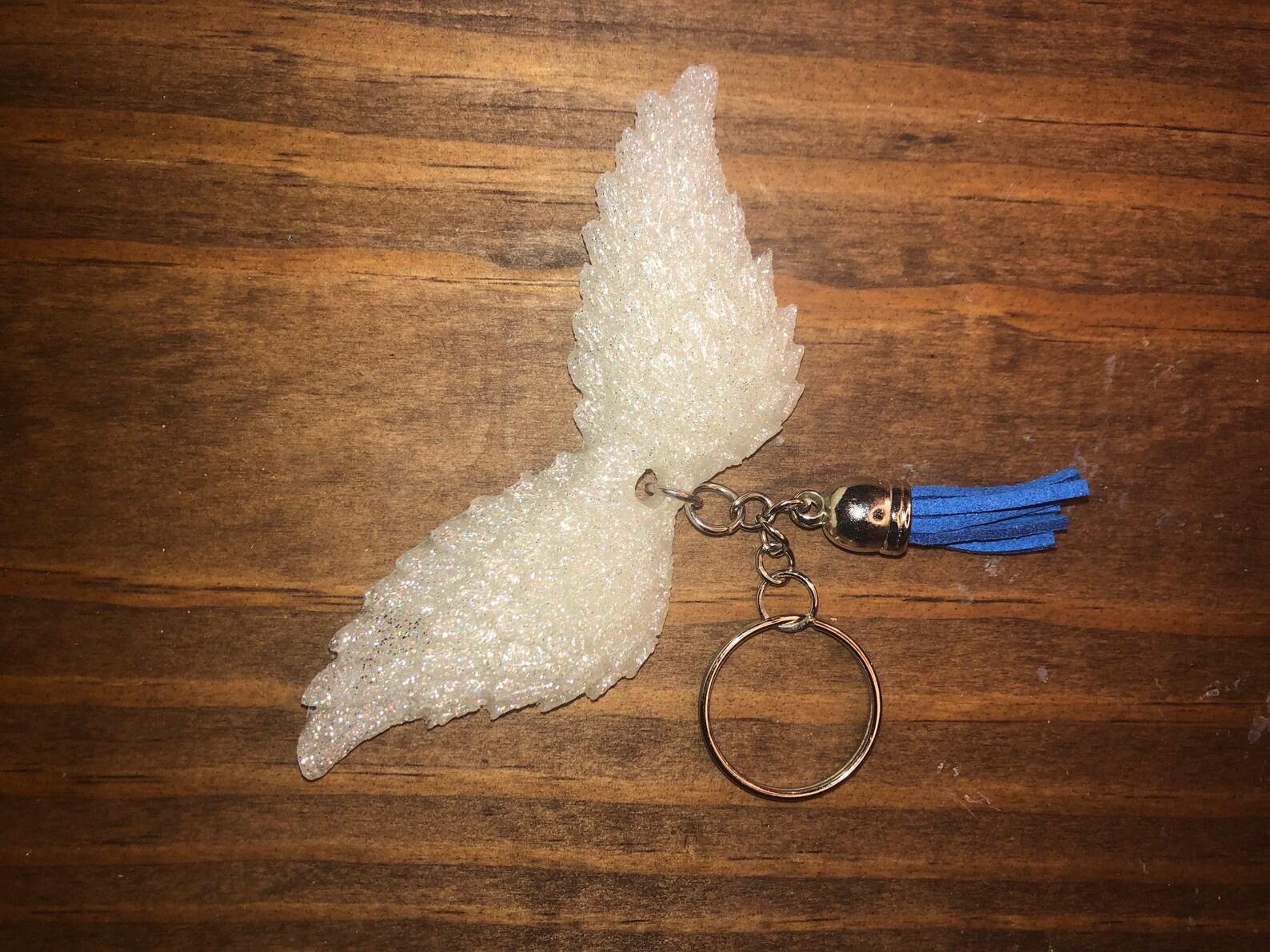 Angel Wing Shaped Keychain | Etsy