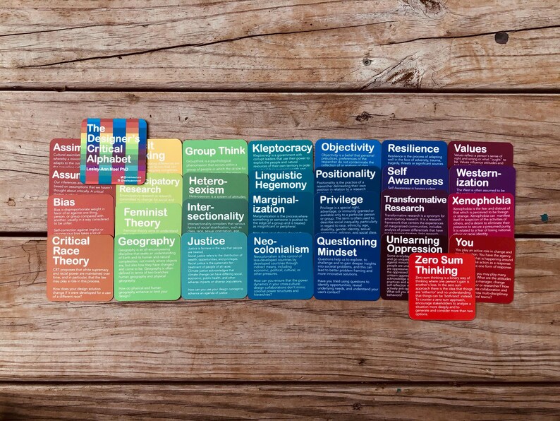 A Designer's Critical Alphabet - Etsy