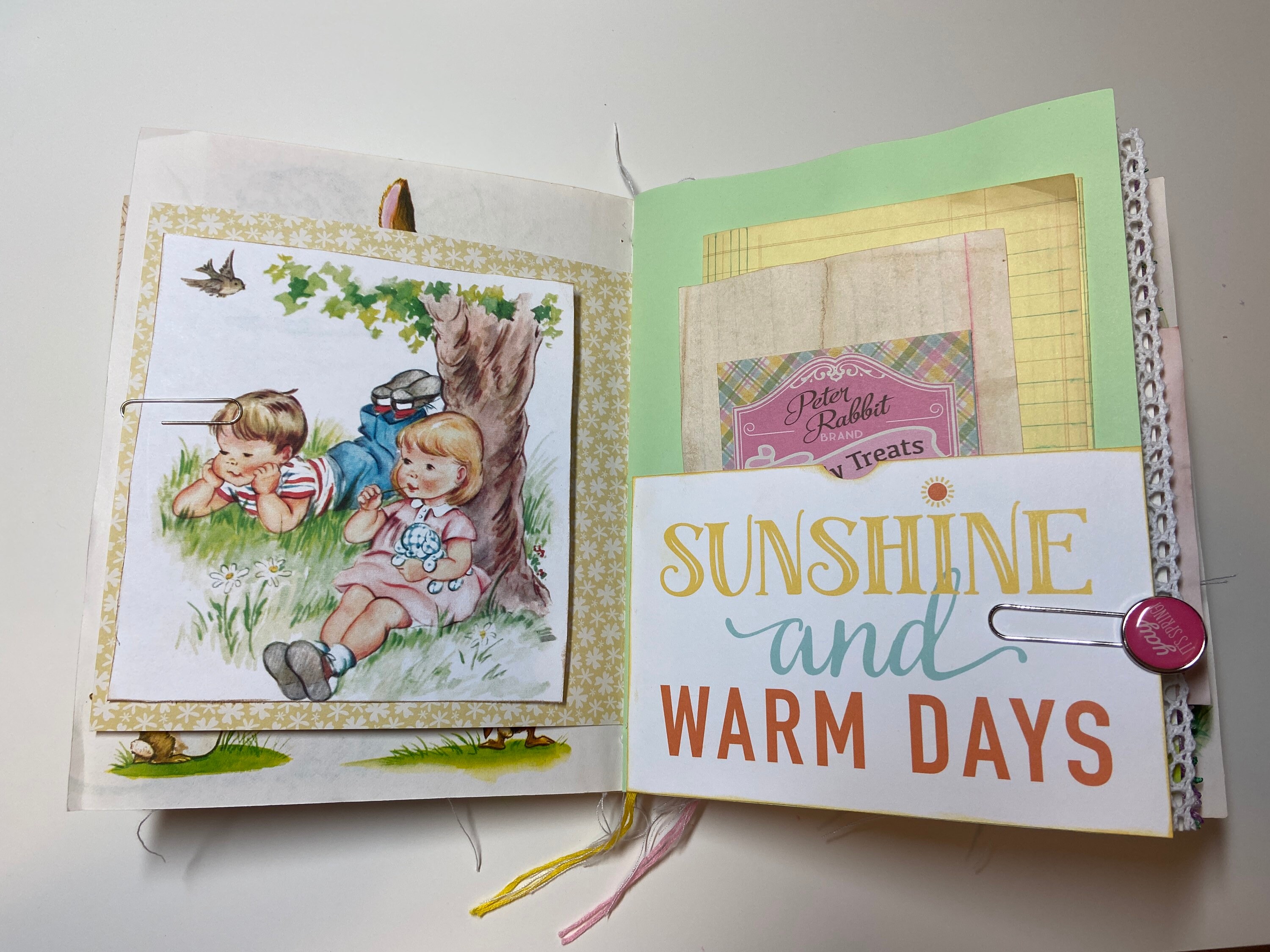 SPRING JOURNAL Little Golden Book - Etsy