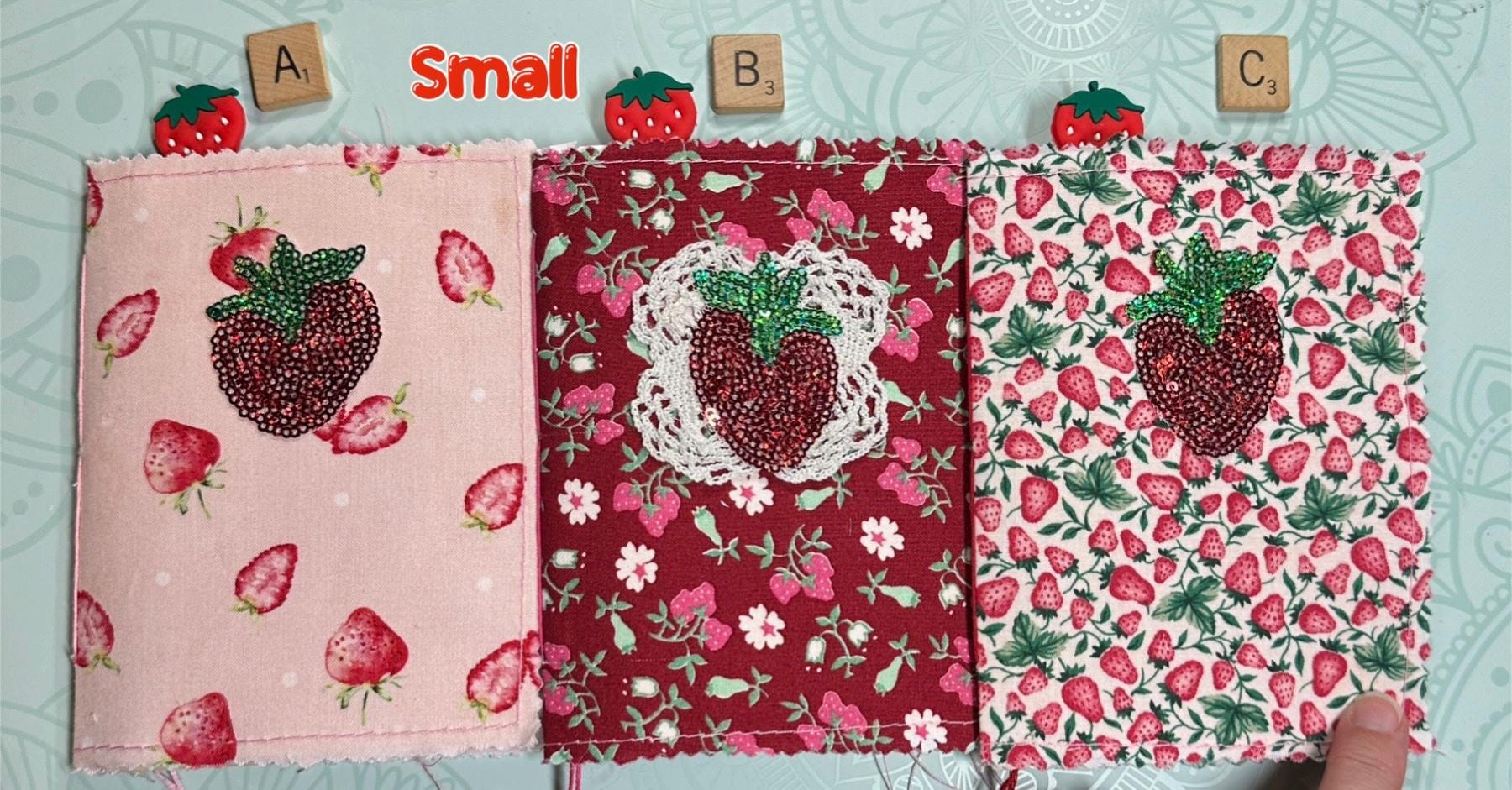 Strawberry Junk Journals - Etsy