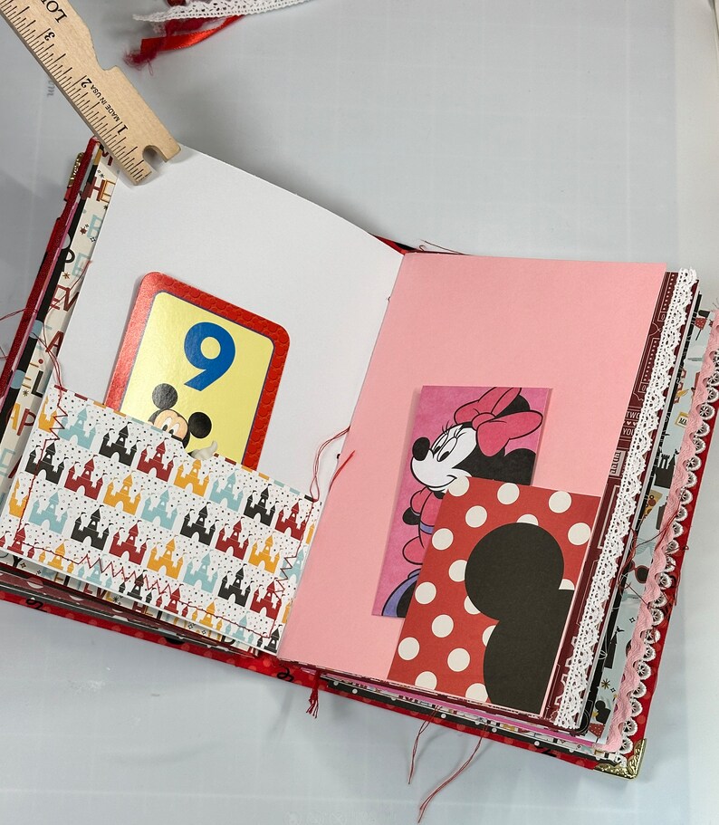 Disney Themed Junk Journal Minnie Mouse - Etsy