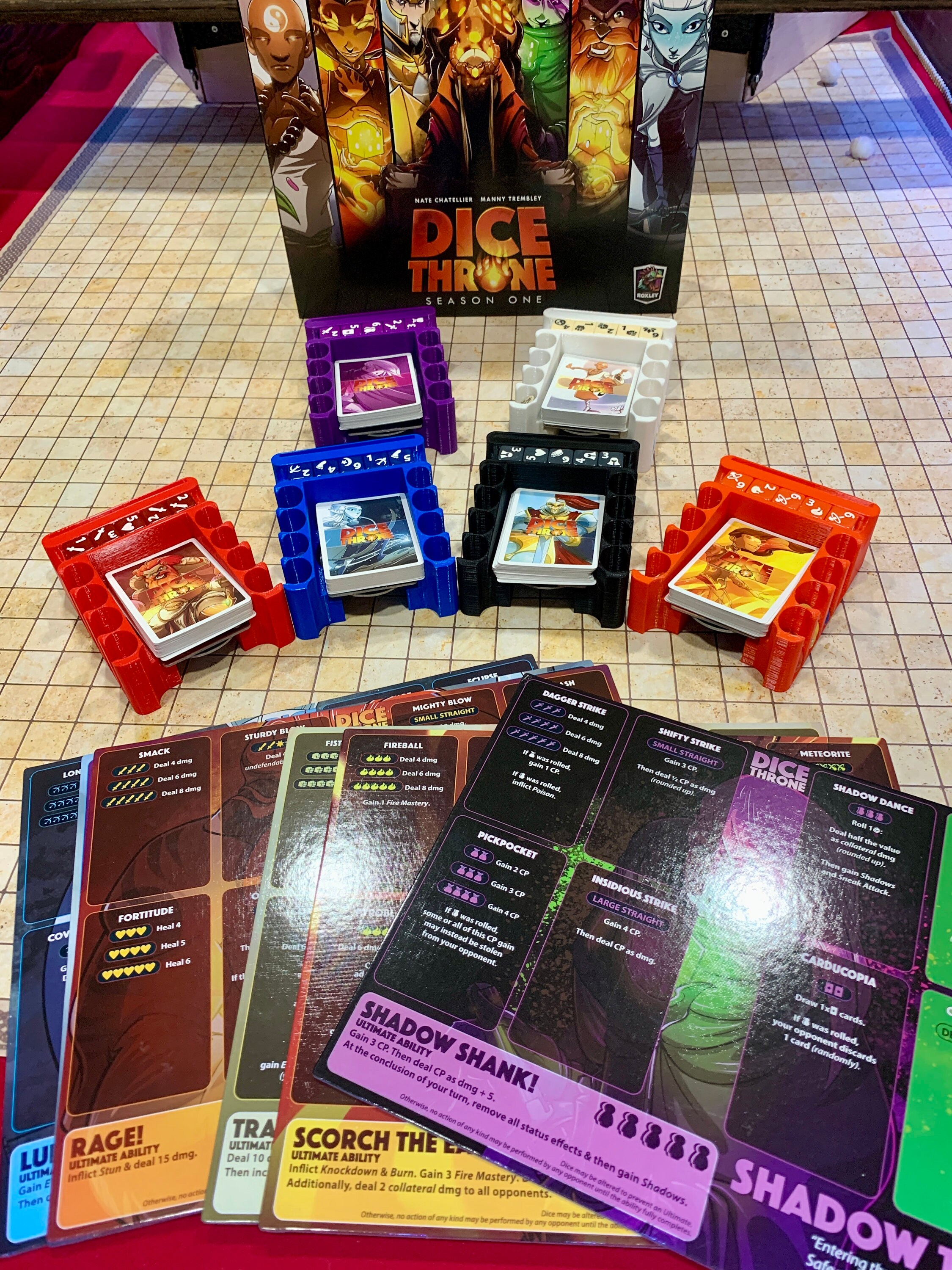 Dice Throne Season 1 Trays - Etsy