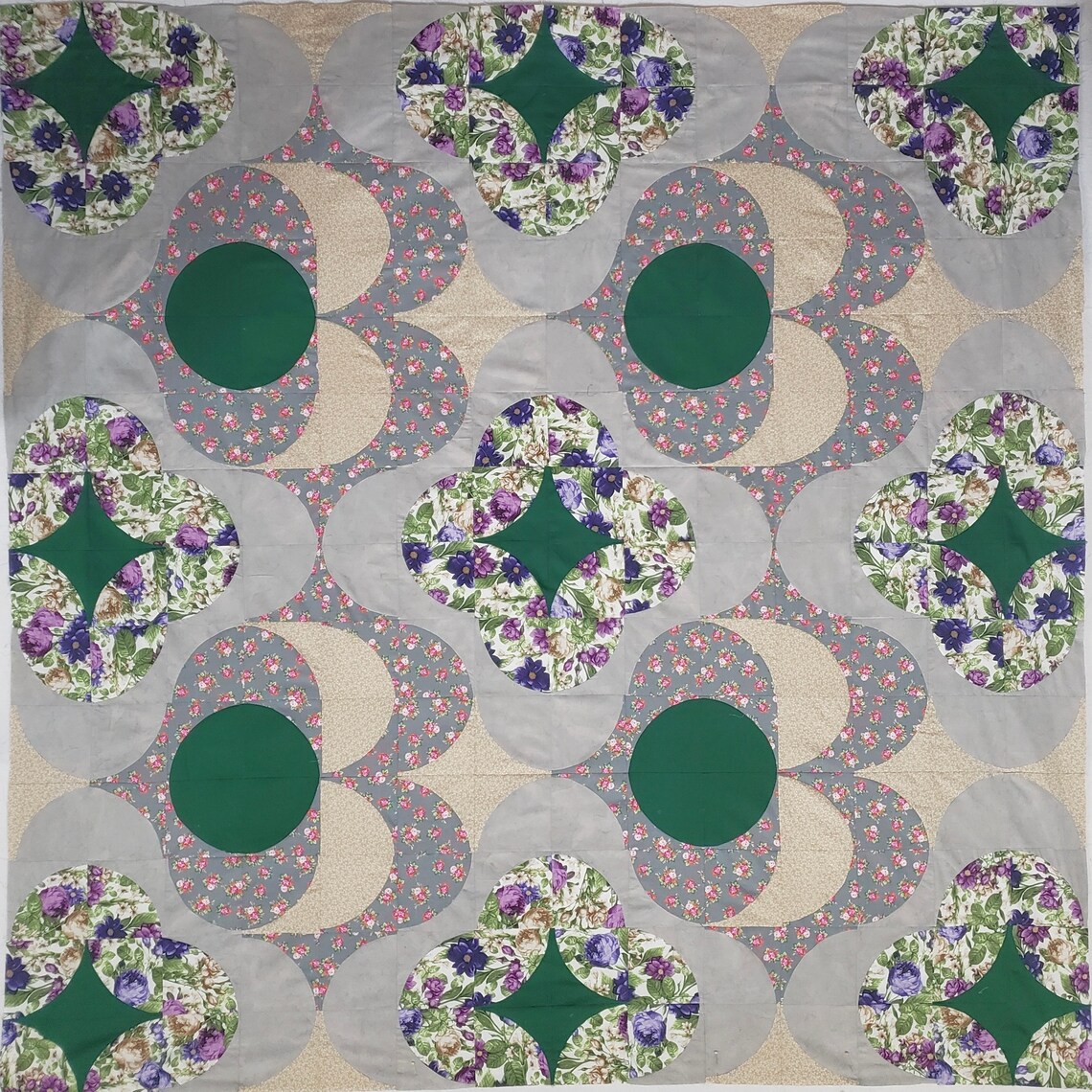 Flowing Flowers Quilt Pattern - Etsy