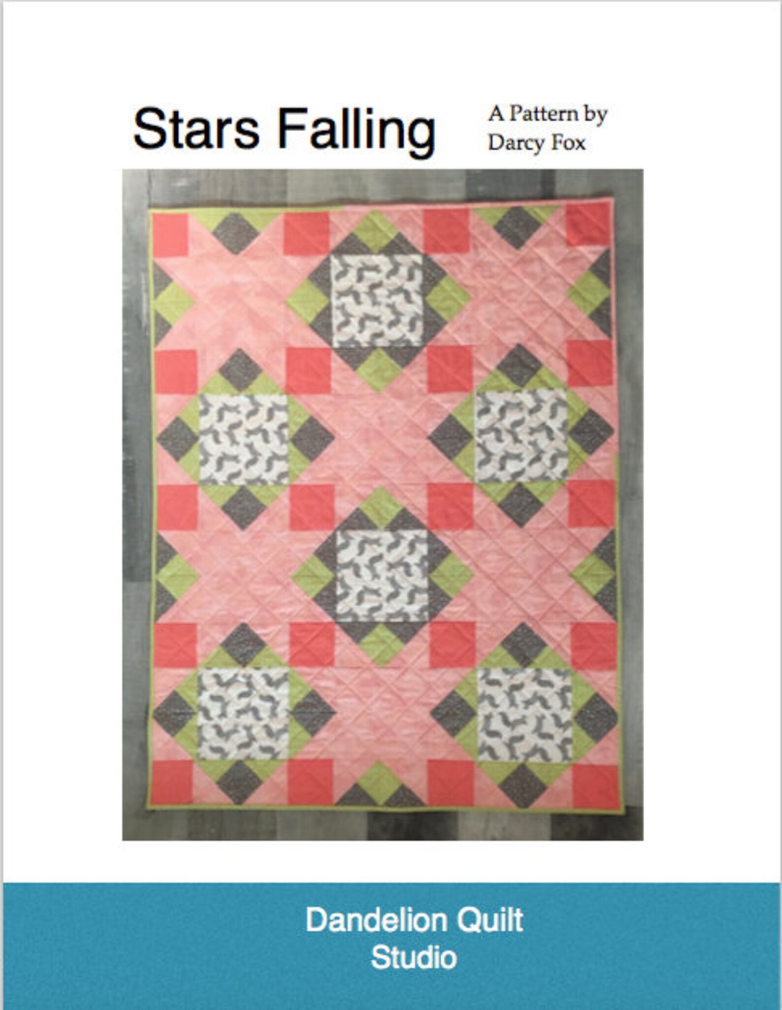 Stars Falling Quilt PDF Pattern - Etsy