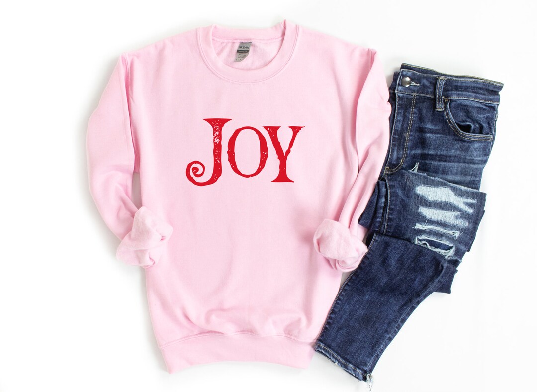 Joy Sweatshirt Joy Sweatshirt for Women Christmas Joy - Etsy