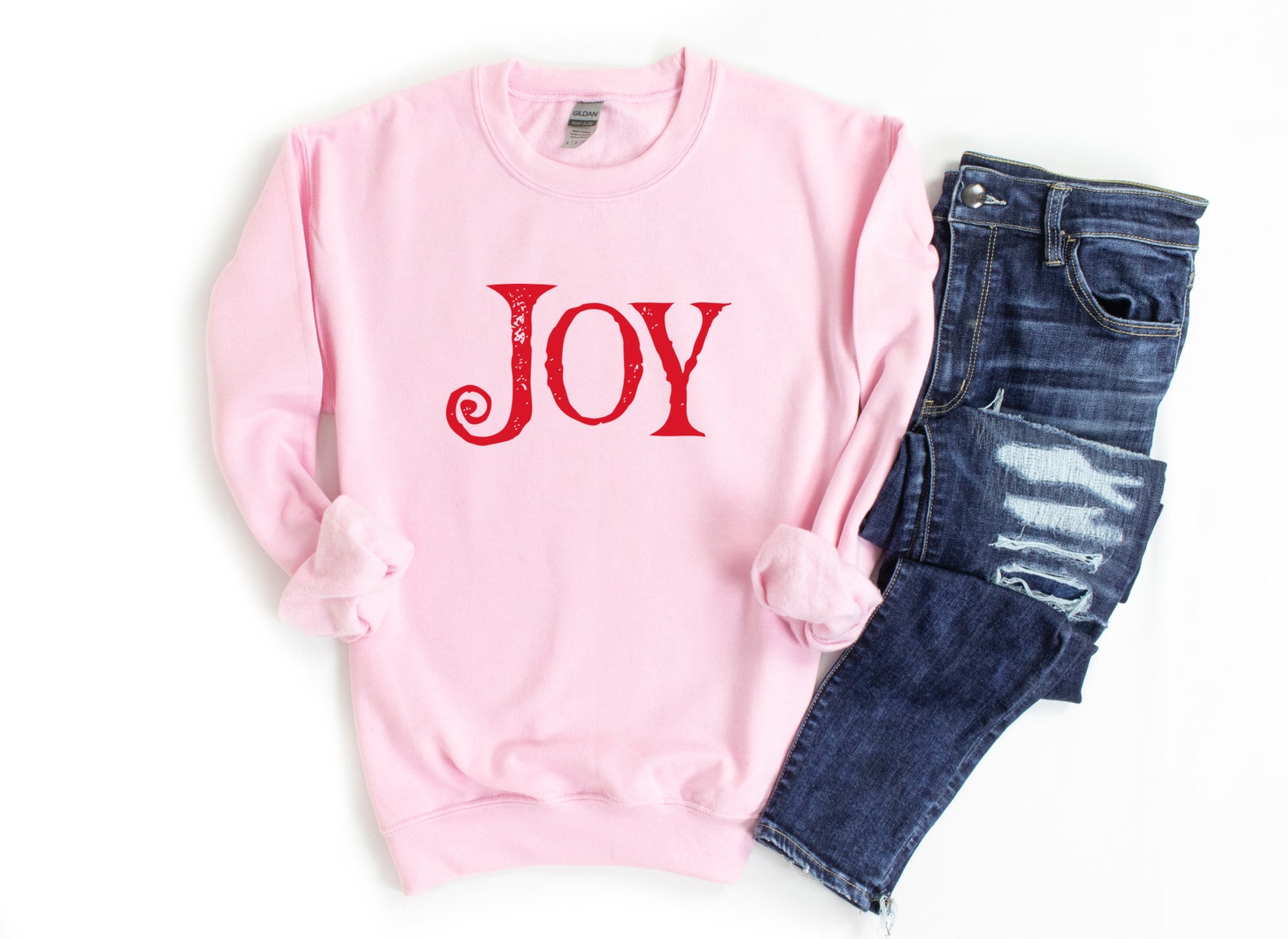 Joy Sweatshirt Joy Sweatshirt for Women Christmas Joy - Etsy