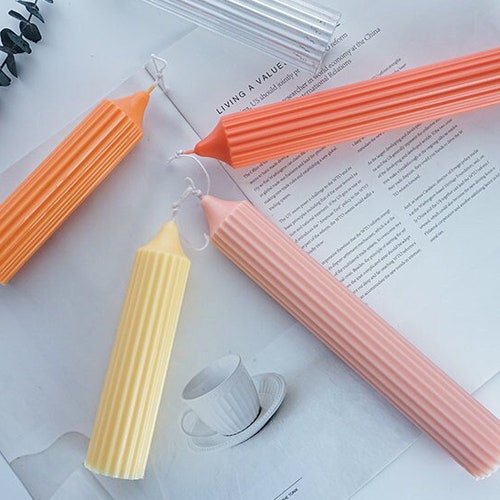 Gear-shaped Pointed Candle Mold Transparent Mold-diy Handmede - Etsy