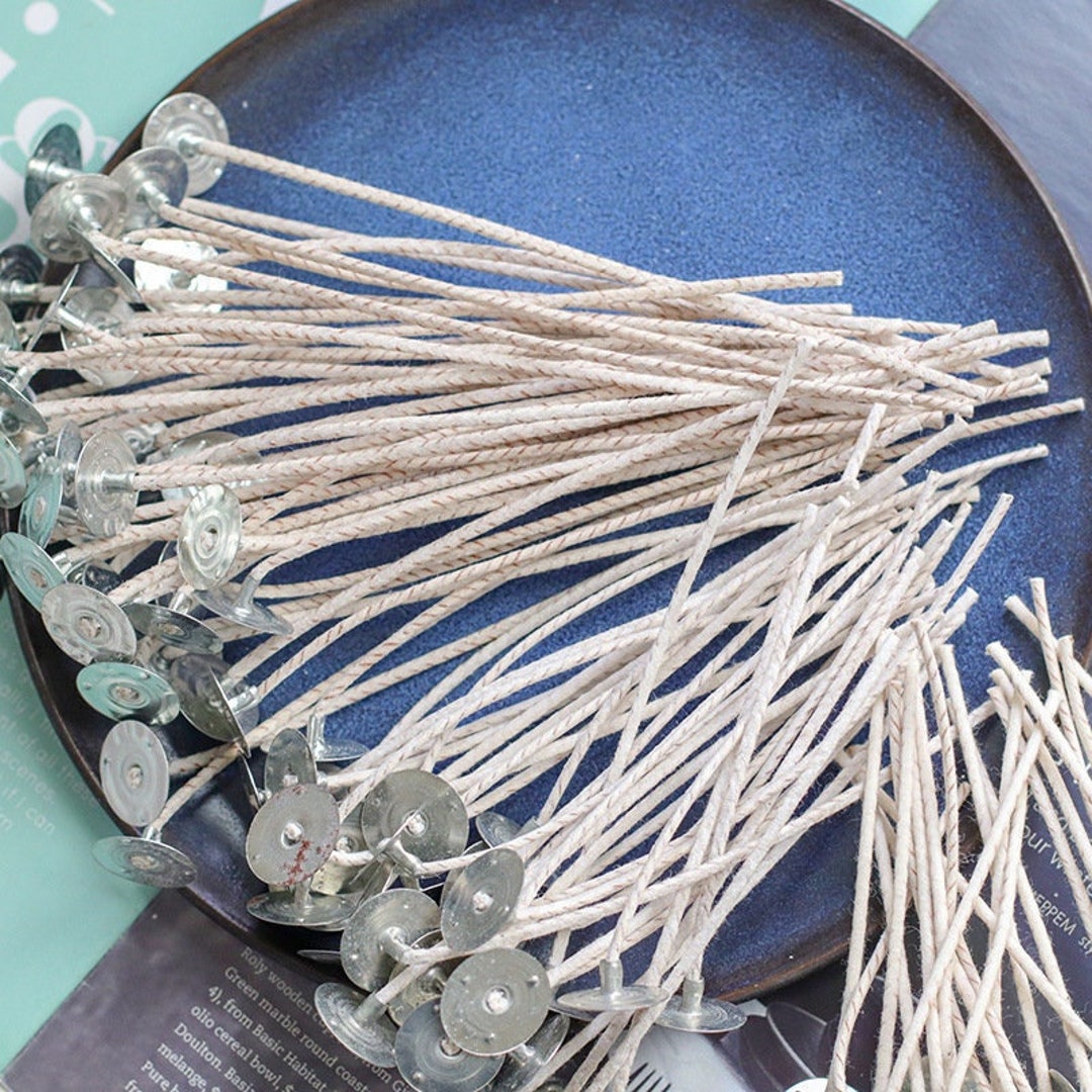 40 Strands of Flower Thread Wax Core, Diy Scented Candle Wick, Handmade ...