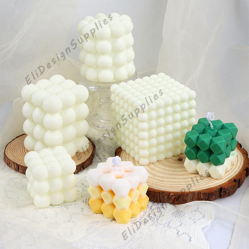 Collection of Geometric Styles Silicone Material Aromatherapy | Etsy