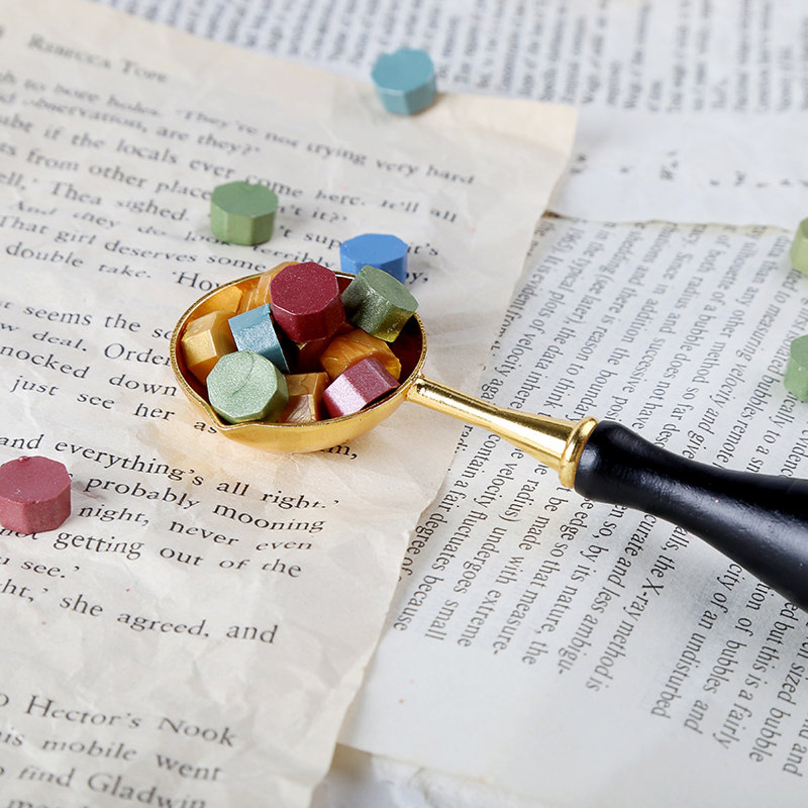 Music Note With Wings Wax Seal Stamp-package Decoration Wax - Etsy