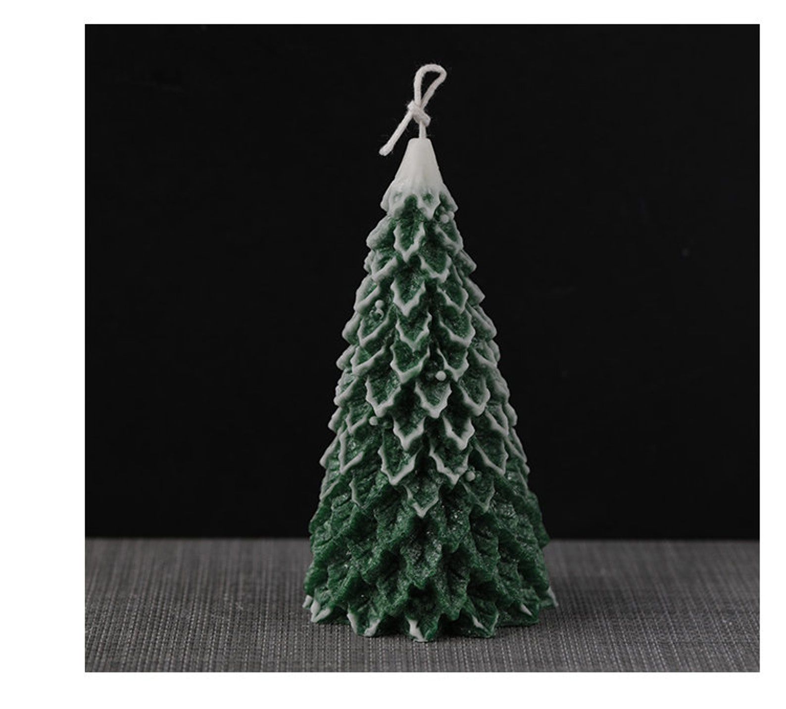 New Large Christmas Tree Candle Mold-christams Trees Silicone | Etsy