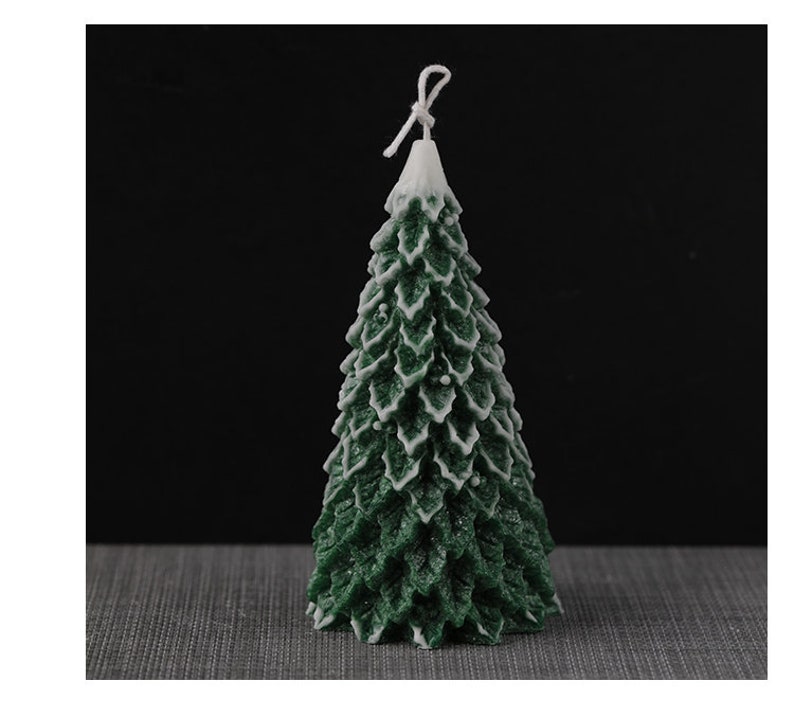 New Large Christmas Tree Candle Mold-christams Trees Silicone | Etsy