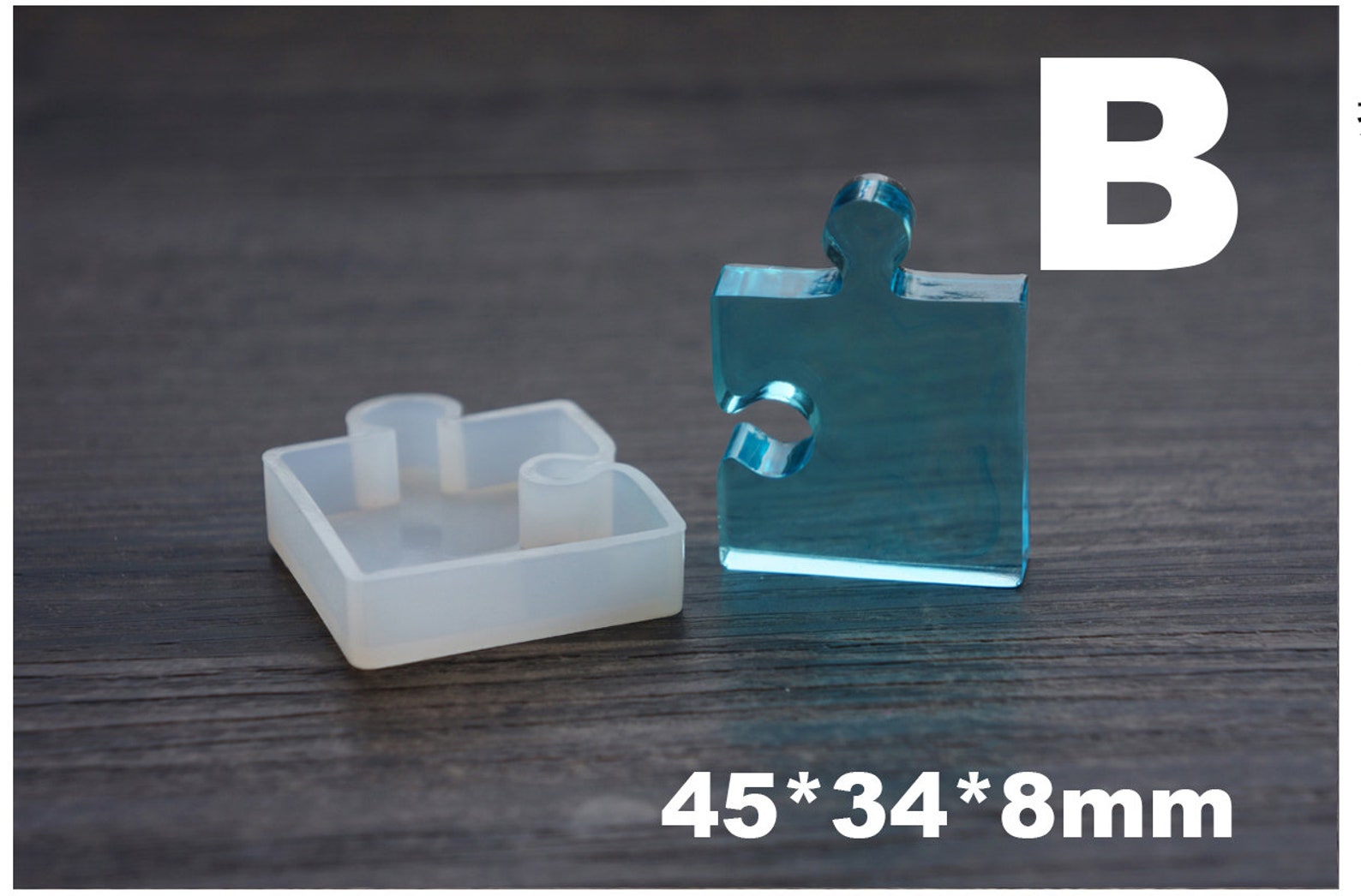 Puzzle Epoxy Silicone Mold-fun Puzzle Epoxy Mold-high-quality - Etsy