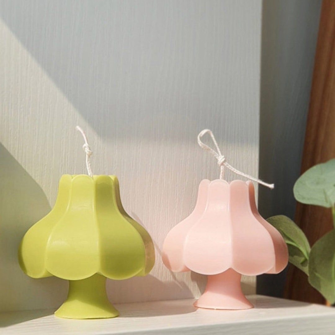 Little Lamp Silicone Candle Mold, Lamp Candle Mold, Handmade Soap Mold ...