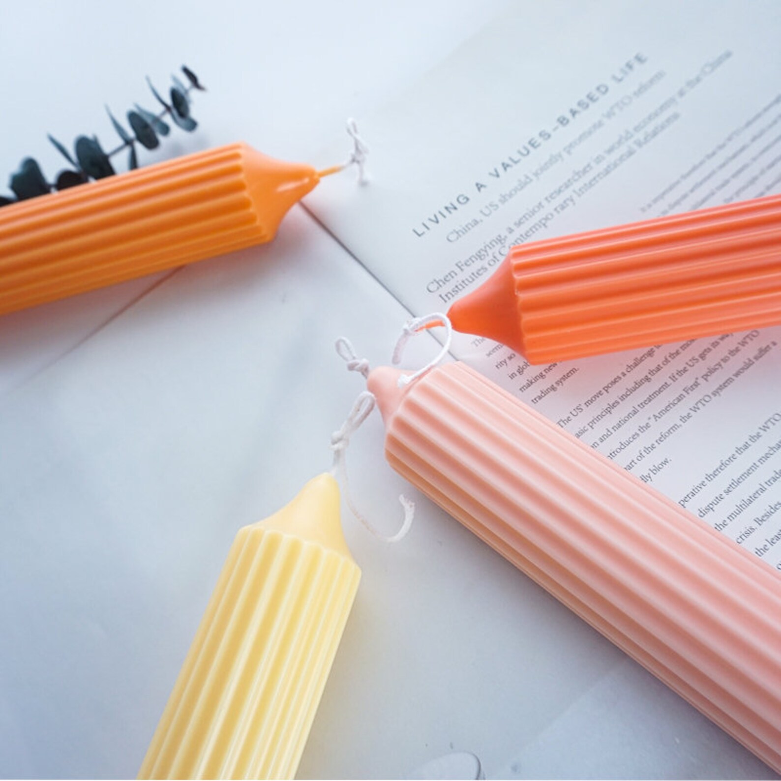 Gear-shaped Pointed Candle Mold Transparent Mold-diy Handmede - Etsy