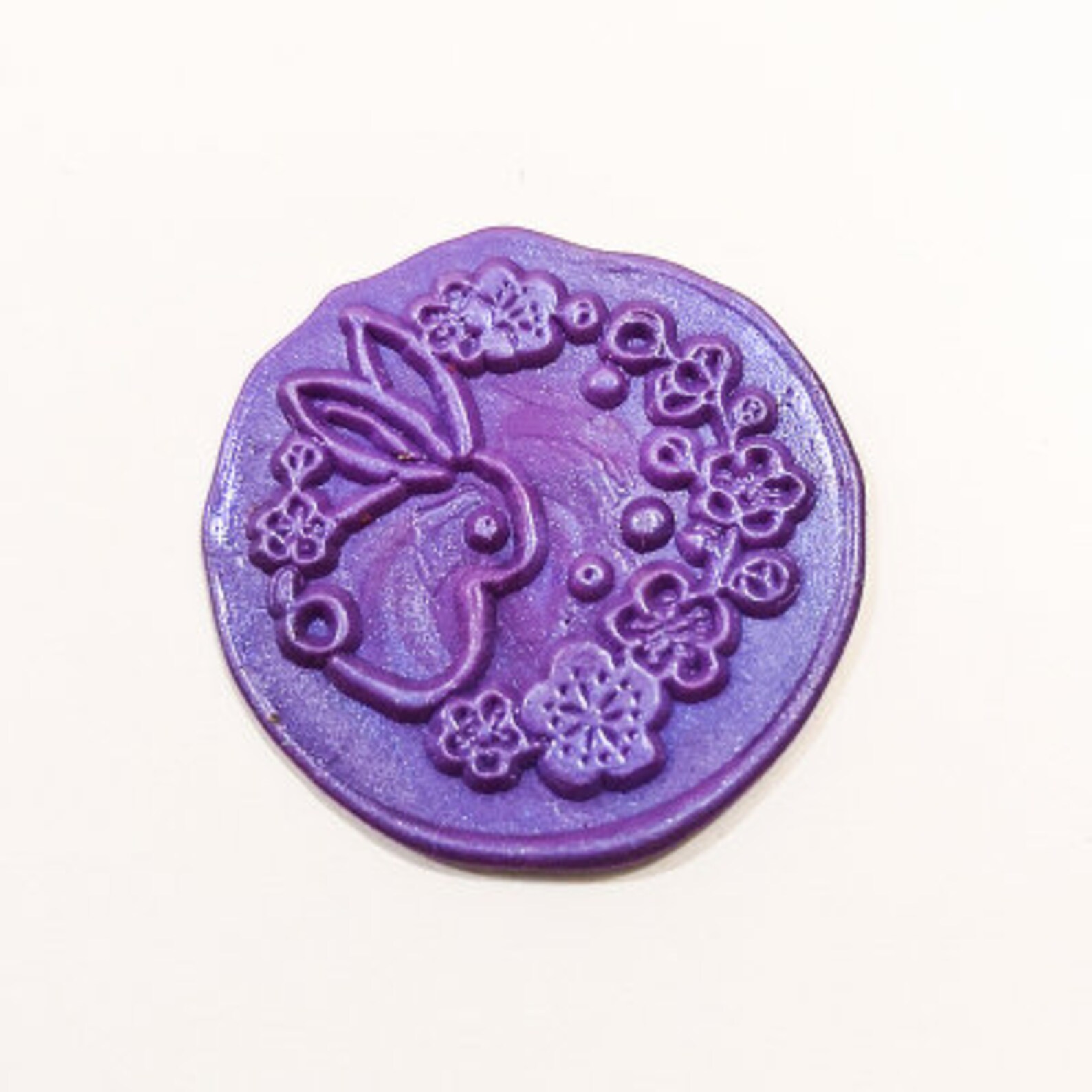 Cherry Blossoms and Rabbit Wax Seal Stamp-sealing Wax Stamp - Etsy