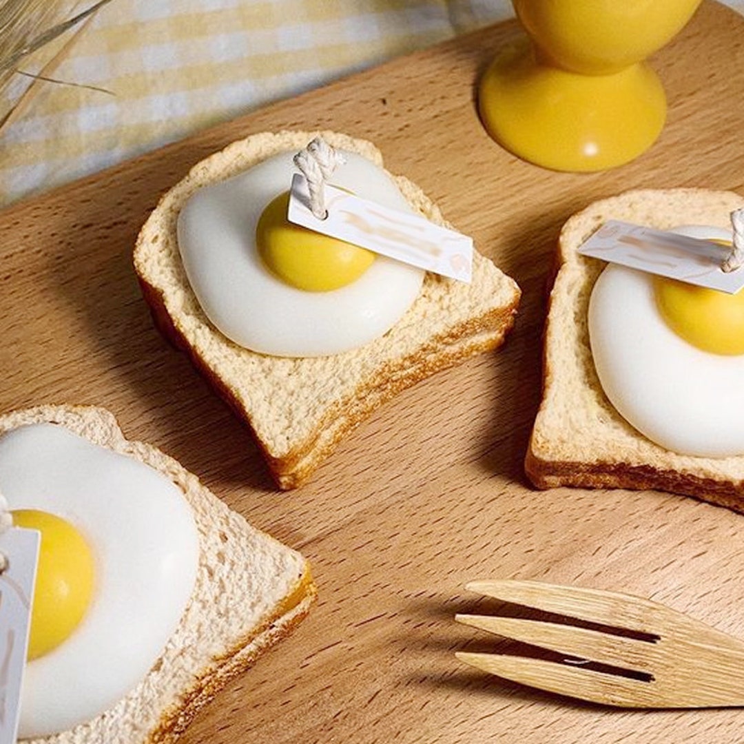 Sliced Toast Silicone Material Aromatherapy Handmade Candle Mold ...