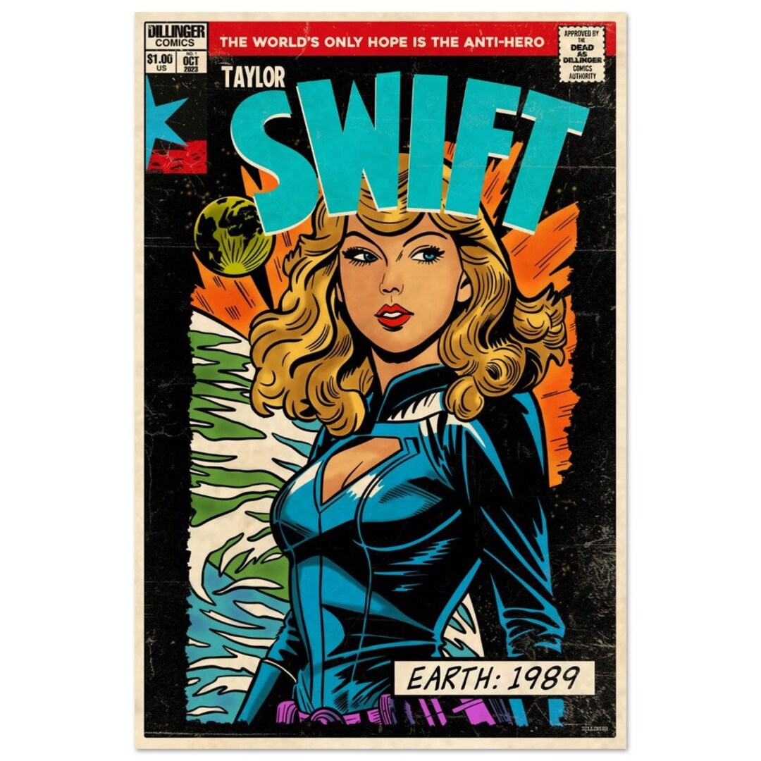 Taylor Swift the Worlds Only Hope Print, Concert Poster, Vintage Wall ...