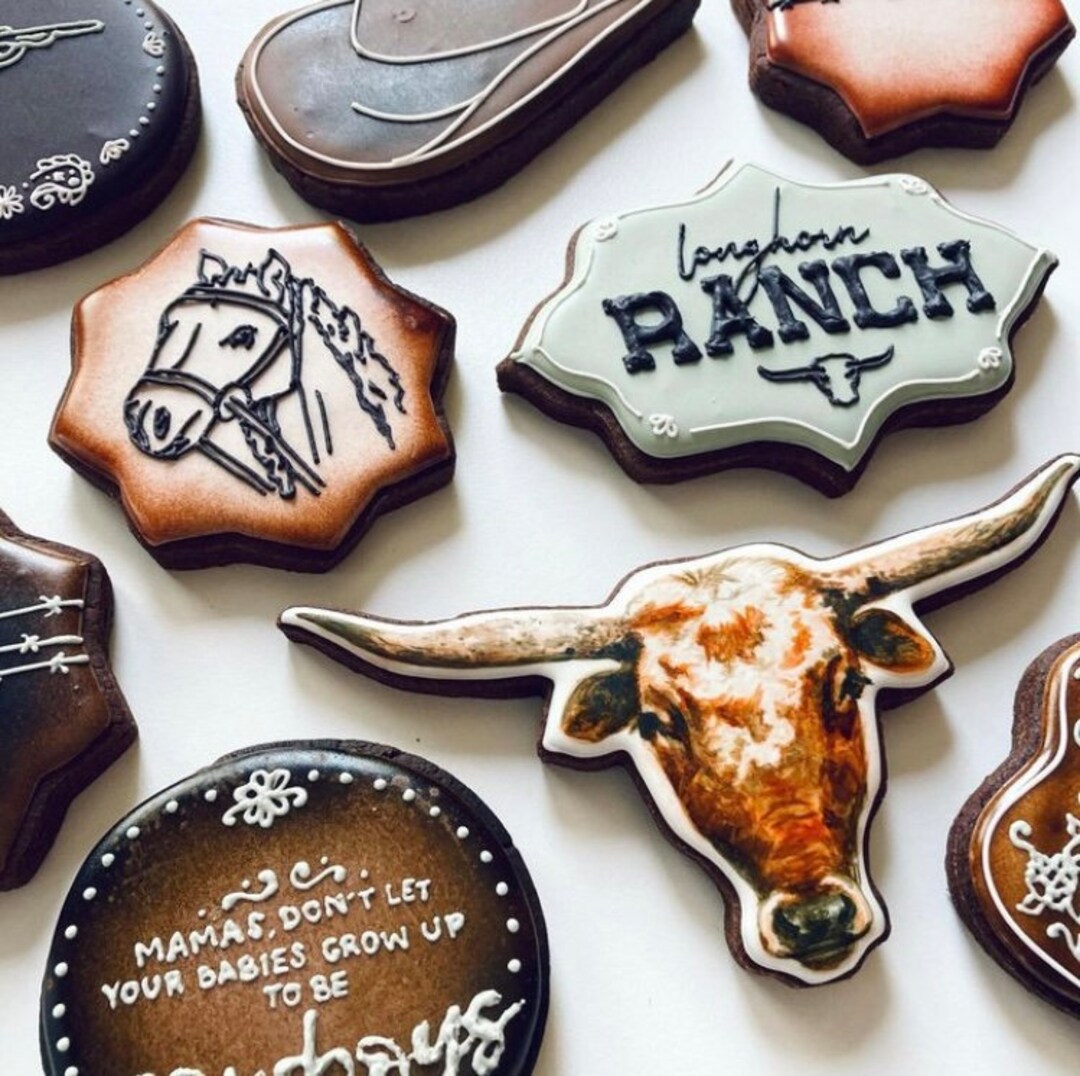 Custom Painted Cookies - 1 Dozen - Etsy