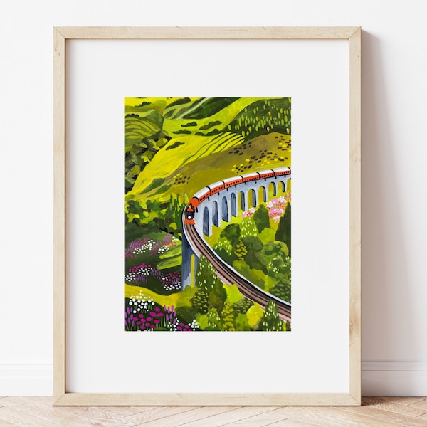 Hogwart Express Print - Etsy