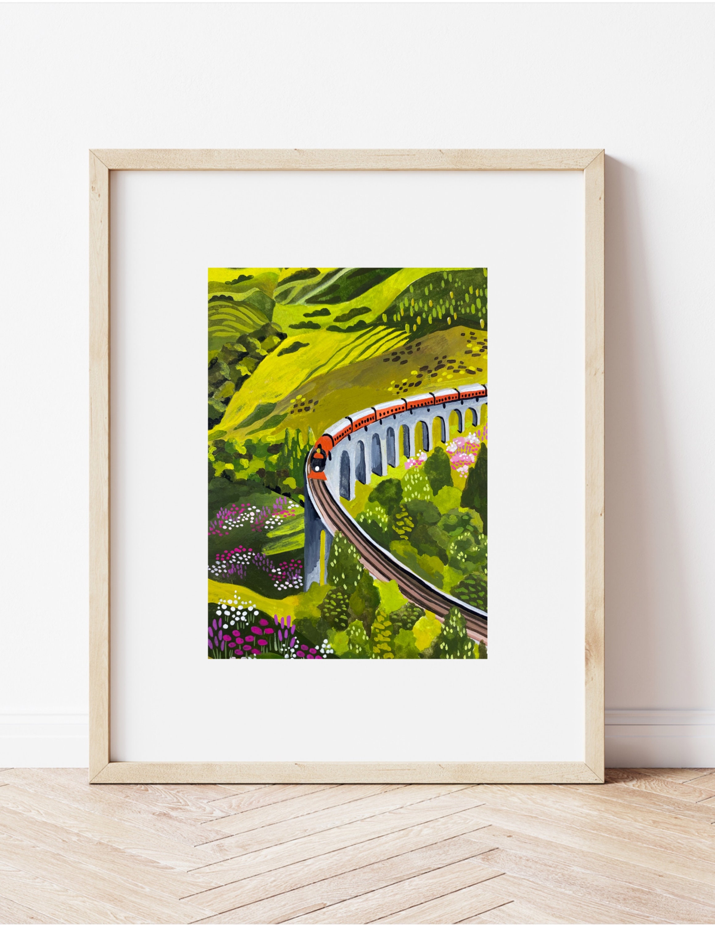 Hogwarts Express: Wall Art, Art Print, Scotland Art, Wizarding World ...