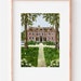 Longbourn Estate: Wall Art, Art Print, Pride and Prejudice Illustration ...
